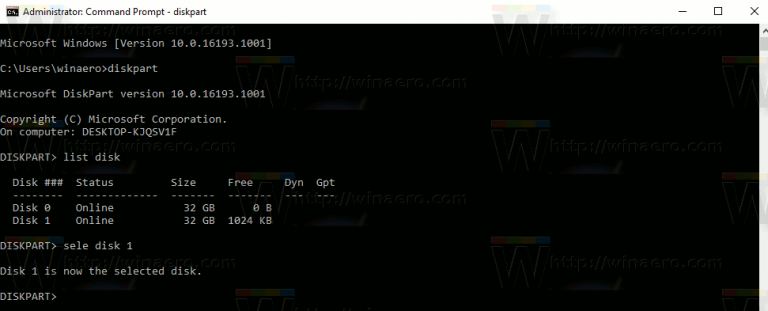 Make Disk Or Partition Readonly in Windows 10
