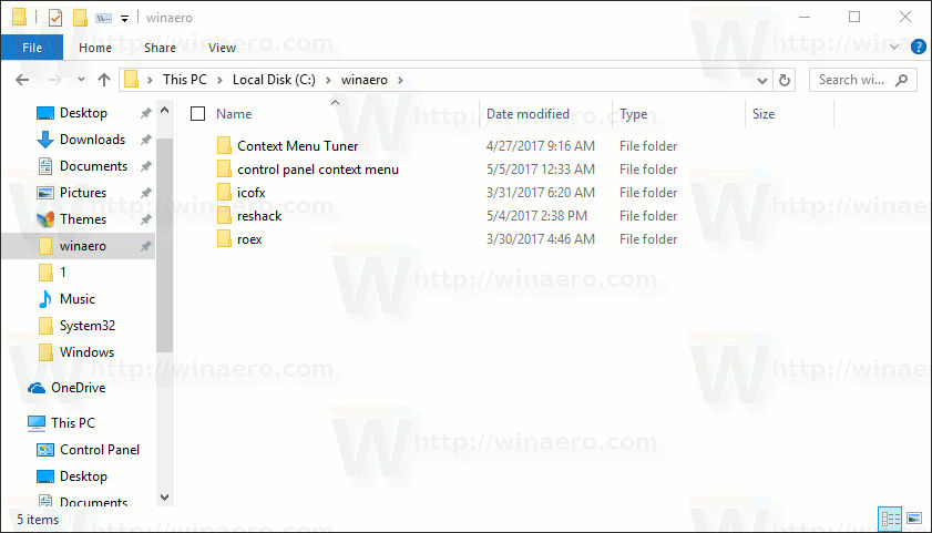 Change Pinned Folder Icon in Quick Access in Windows 10