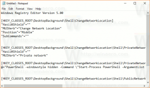 Add Network Location Type Context Menu in Windows 10