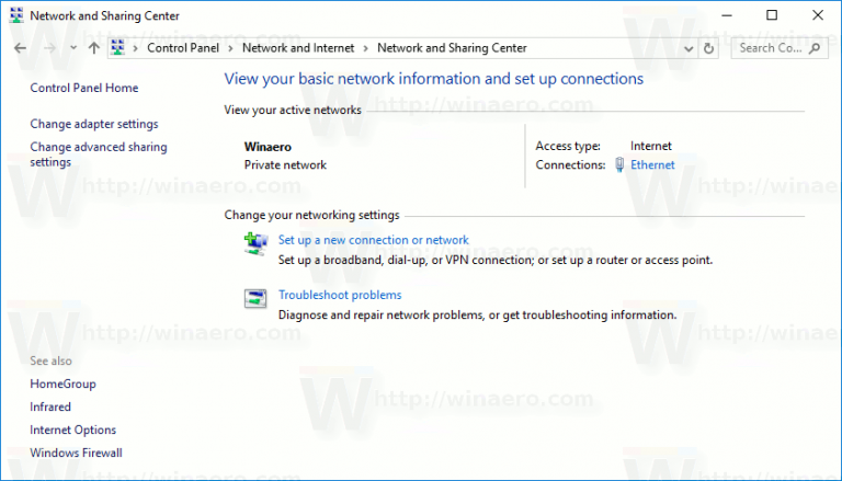 Change network location type with PowerShell in Windows 10