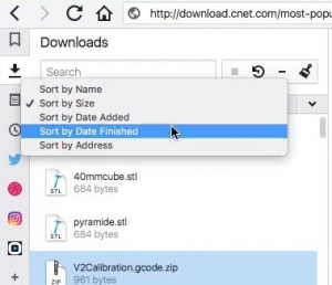Vivaldi 1.10 - Sorting Downloads, Docked Dev Tools