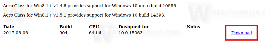 Aero Glass and transparency for Windows 10 Creators Update