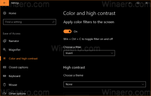 How to Enable Color Filters in Windows 10