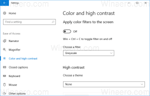 How to Enable Color Filters in Windows 10