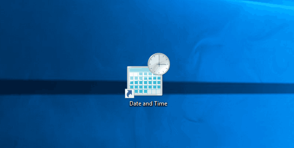 Create Date And Time Shortcut In Windows 10