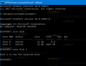 Securely Wipe a Disk with Diskpart in Windows 10