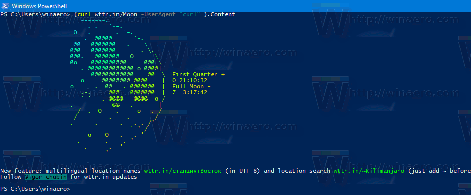 How to Get Weather Forecast In PowerShell
