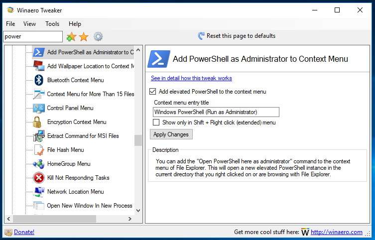 Add Powershell As Administrator Context Menu In Windows 10