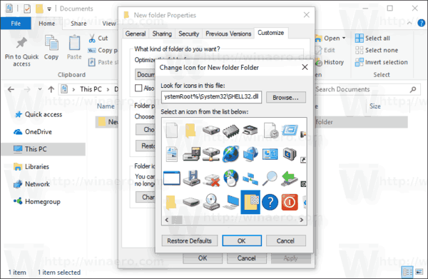 How To Change Folder Icon In Windows 10