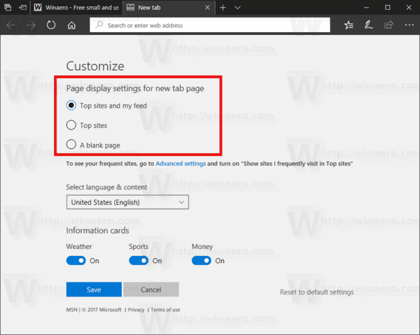 How To Set New Tab Page In Microsoft Edge My XXX Hot Girl