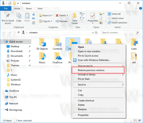 Restore To Previous Versions Windows 10 FllassaMy Site