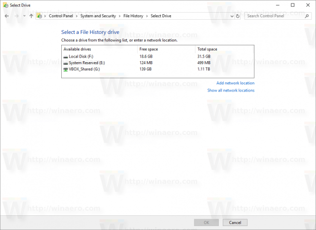 How To Enable File History In Windows 10