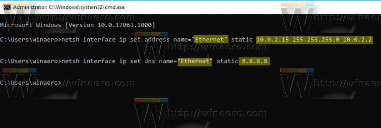 How to Set Static IP Address in Windows 10
