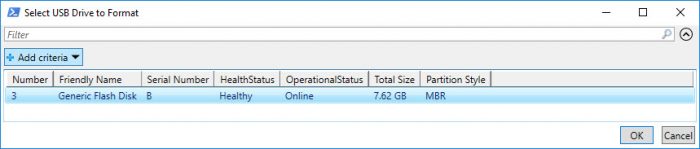 Create Windows 10 Bootable USB Stick With PowerShell