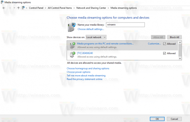How To Enable DLNA Server in Windows 10