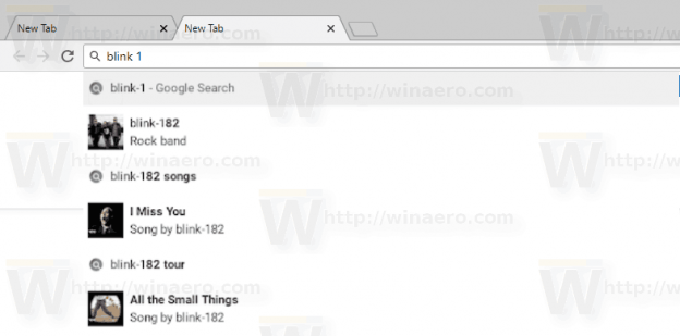 Enable Rich Search Suggestions in Google Chrome