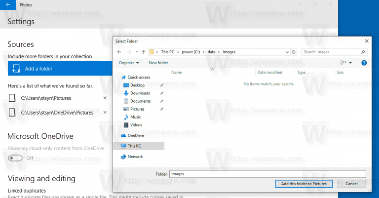 Add Folders to Photos in Windows 10 Add Folders to Photos in Windows 10