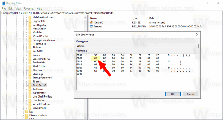 Make Taskbar Auto-hide in Windows 10