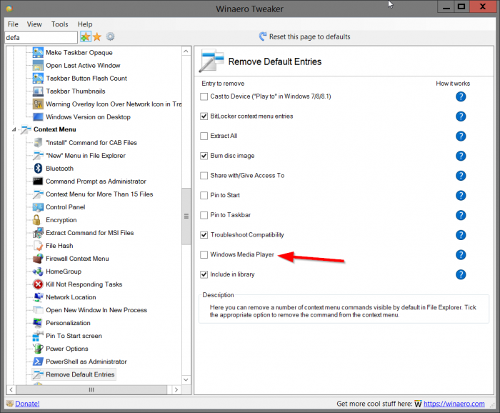 Winaero Tweaker 0.12.1 is out with fixes and a couple of new features