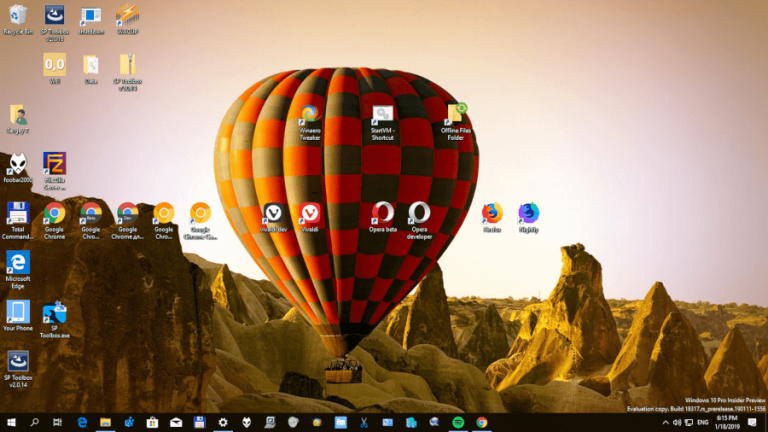 Hot Air Balloons theme for Windows 10, Windows 8 and Windows 7