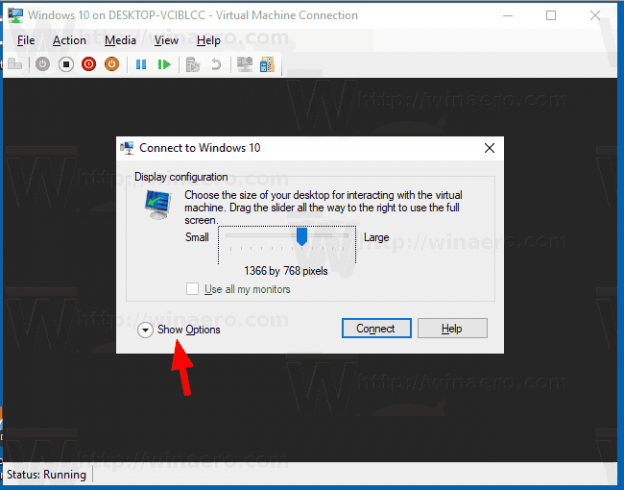 Use Local Devices and Resources in Hyper-V Virtual Machine
