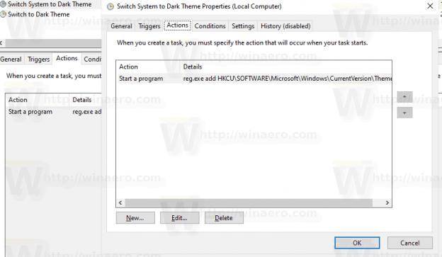 Automatically Switch To Light or Dark Mode in Windows 10