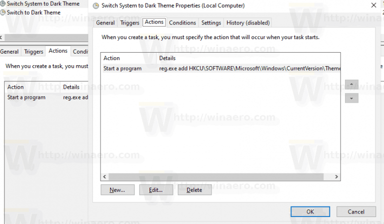Automatically Switch To Light or Dark Mode in Windows 10