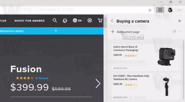 These are upcoming features of Microsoft Edge Chromium