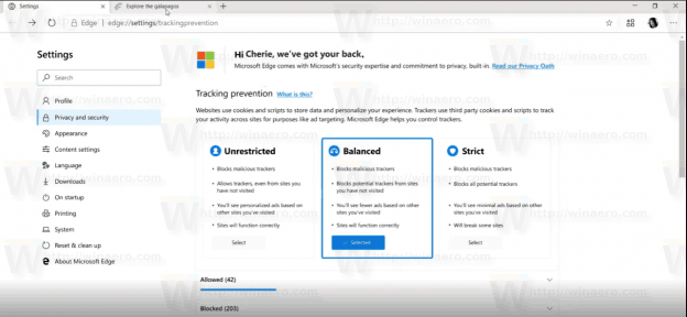 These are upcoming features of Microsoft Edge Chromium