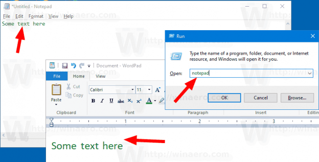 Change Window Text Color in Windows 10