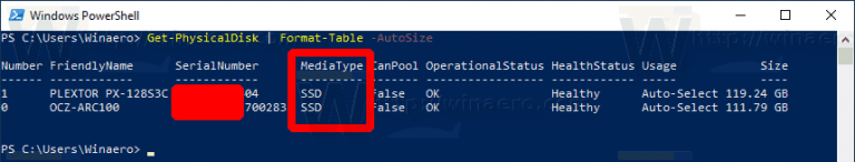 Find If You Have HDD or SSD in Windows 10