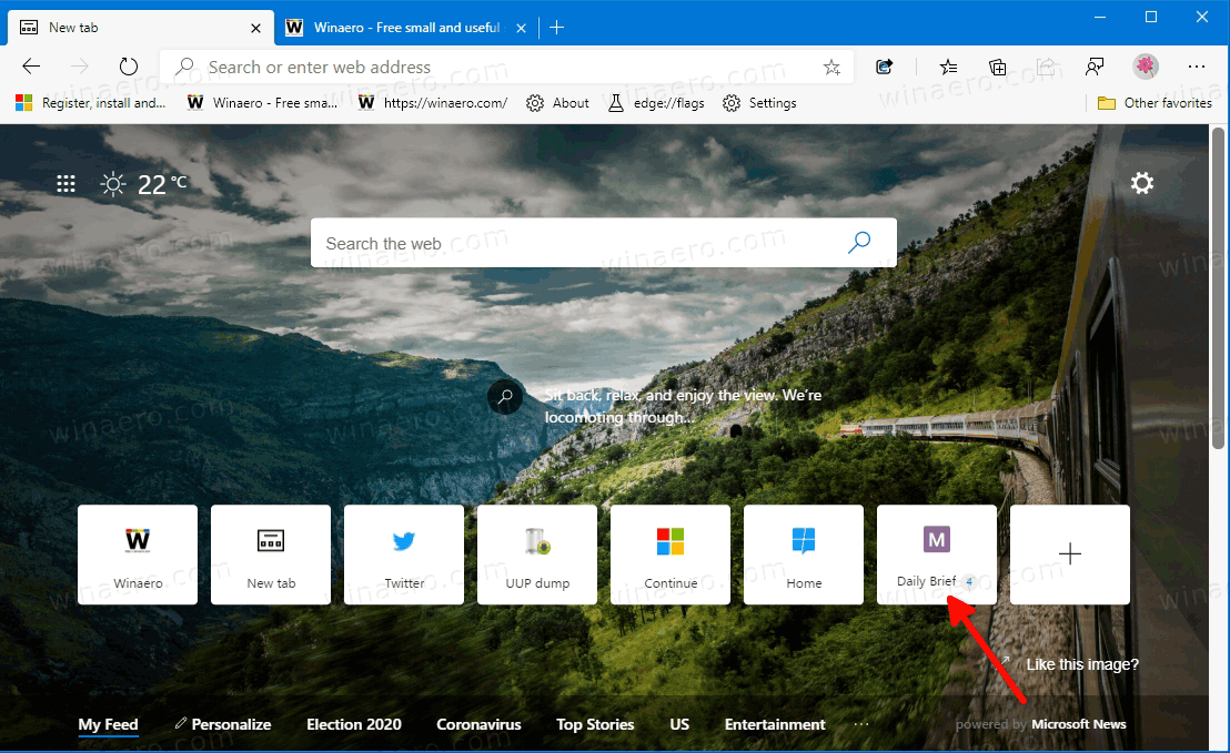 Change Default Profile To Open External Links In Microsoft Edge 