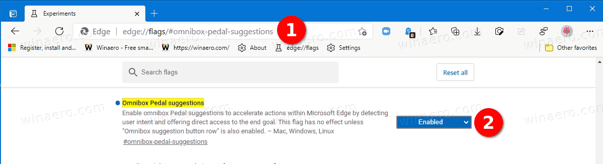 How To Enable Address Bar Quick Actions In Microsoft Edge