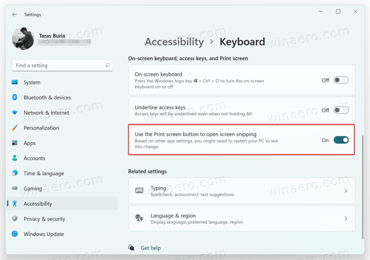 Leonardoda Weapon Handicapped Windows 11 Print Screen Snipping Tool 