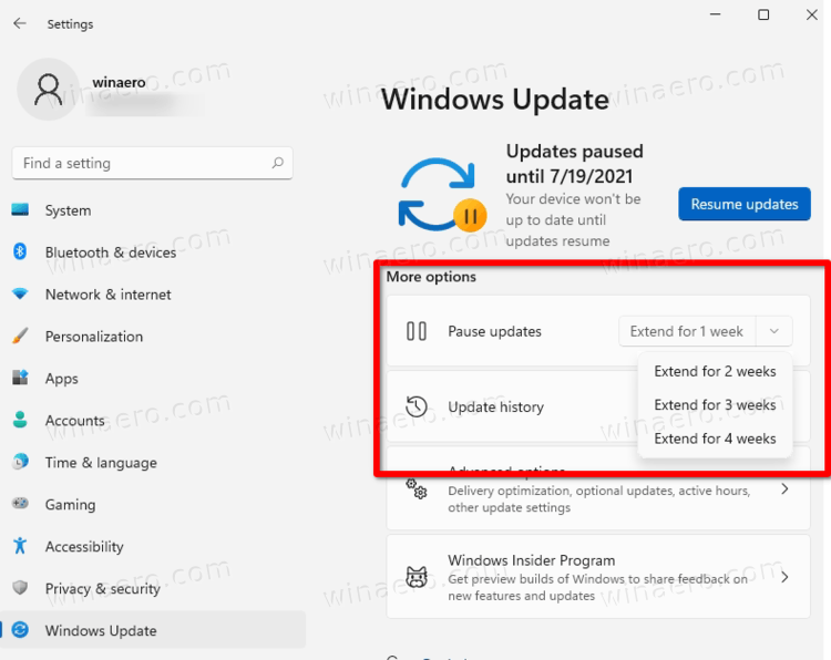 How To Pause Updates In Windows 11