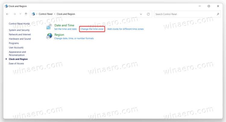 How To Change Time Zone In Windows 11