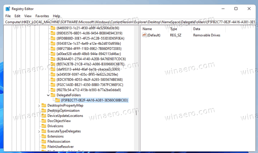 How To Remove Removable Drives From Navigation Pane In Windows 11