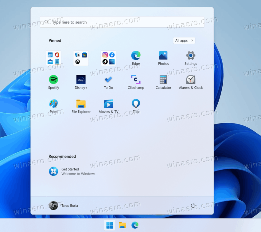 Taskbar Drag and drop And Start Menu Folders Are Back In Windows 11