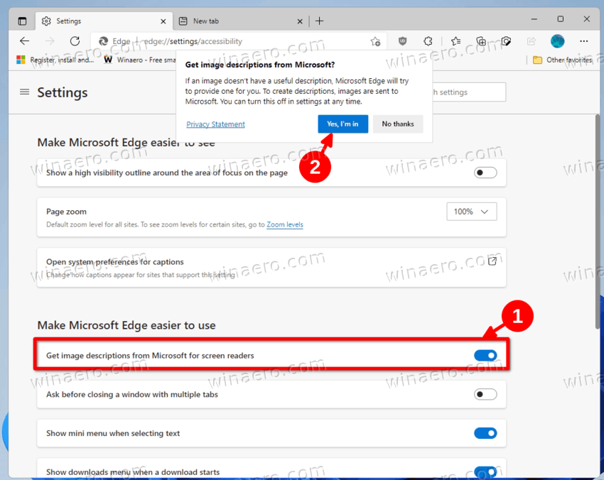 Microsoft Edge Can Now Automatically Generate Alt Descriptions For Images