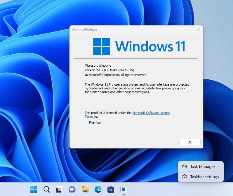 How To Enable Task Manager In Taskbar Context Menu On Windows 11